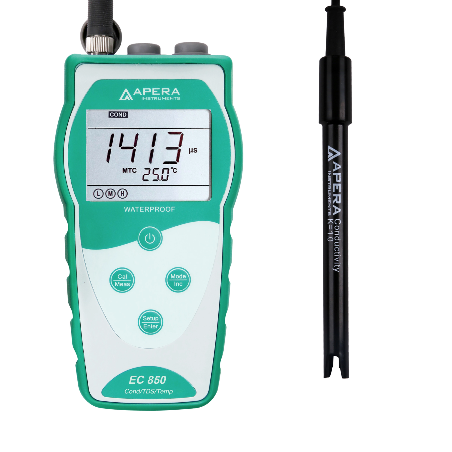 Medidor de Conductividad/TDS Portable EC850 Apera Instruments - Patagonia Tools